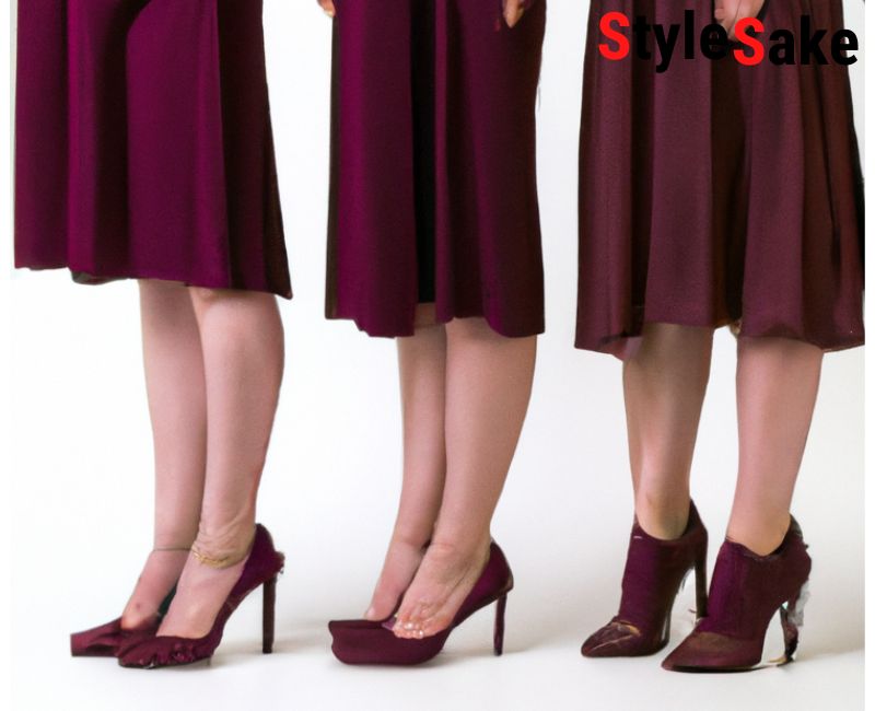 14 Best Shoes To Wear With Burgundy or Maroon Dress in 2023 - Style Sake